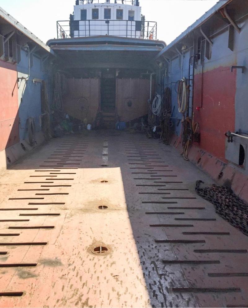 54m Landing Craft Barge 1974 - Cargo Capacity DWT 250 tons